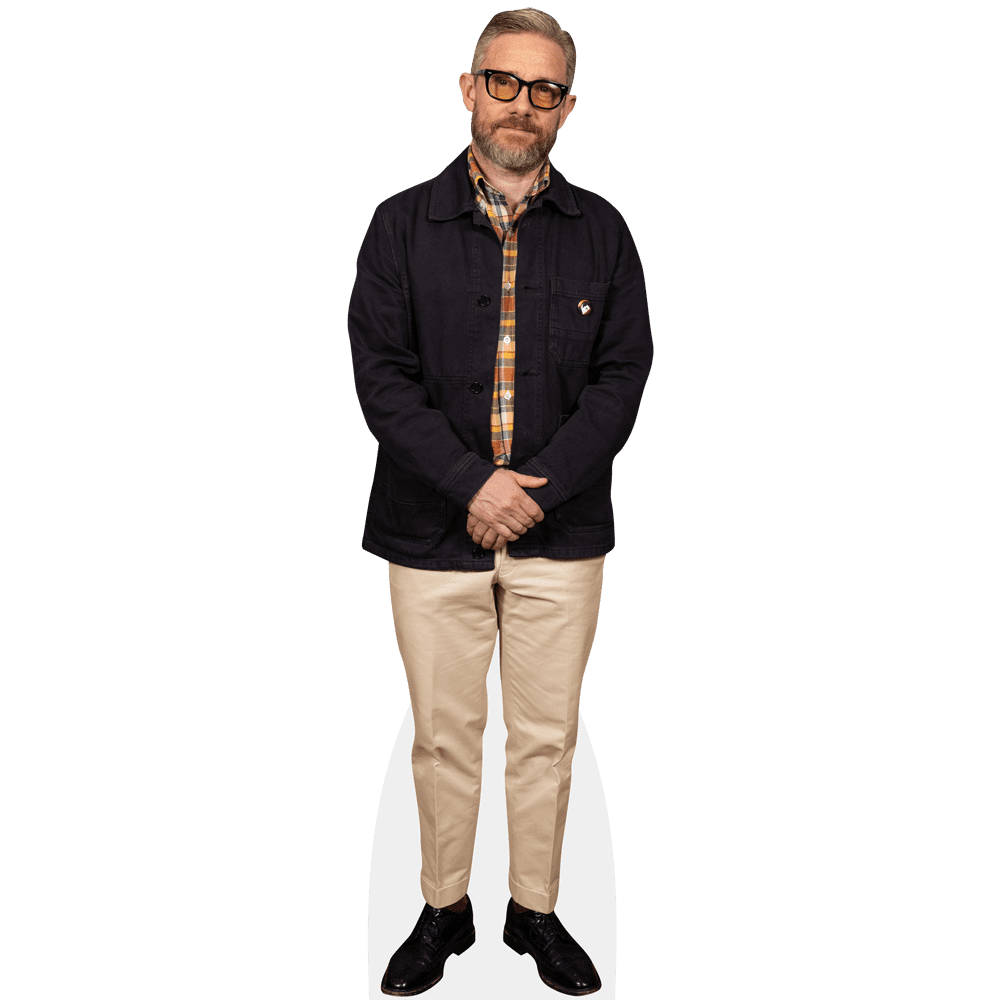 Martin Freeman (Black Jacket) Lifesize Cardboard Cutout Standee ...