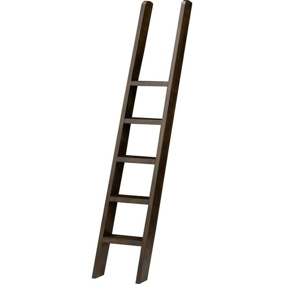 Martin Furniture Tall Wood Ladder, Fully Assembled, Brown - Walmart.com