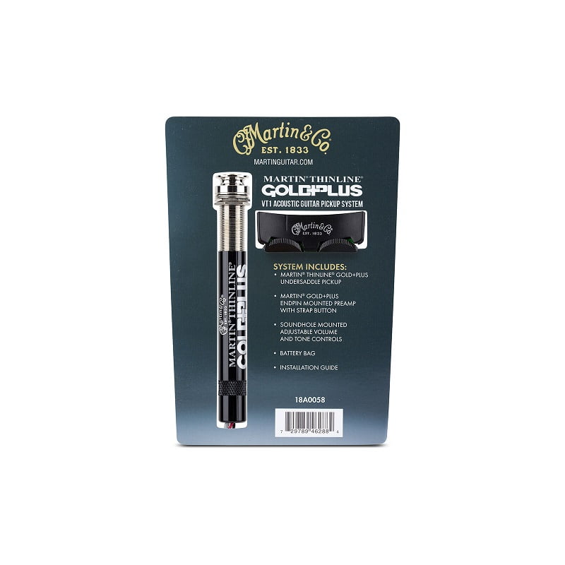 Martin Gold Plus VTI Acoustic Pickup System - Walmart.com