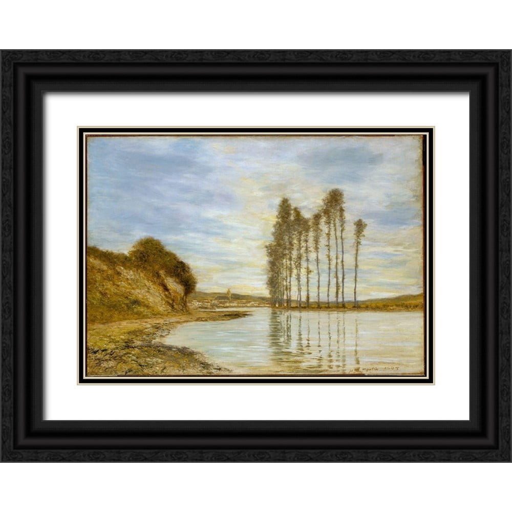 Martin, Homer Dodge 18x14 Black Ornate Wood Framed with Double Matting ...