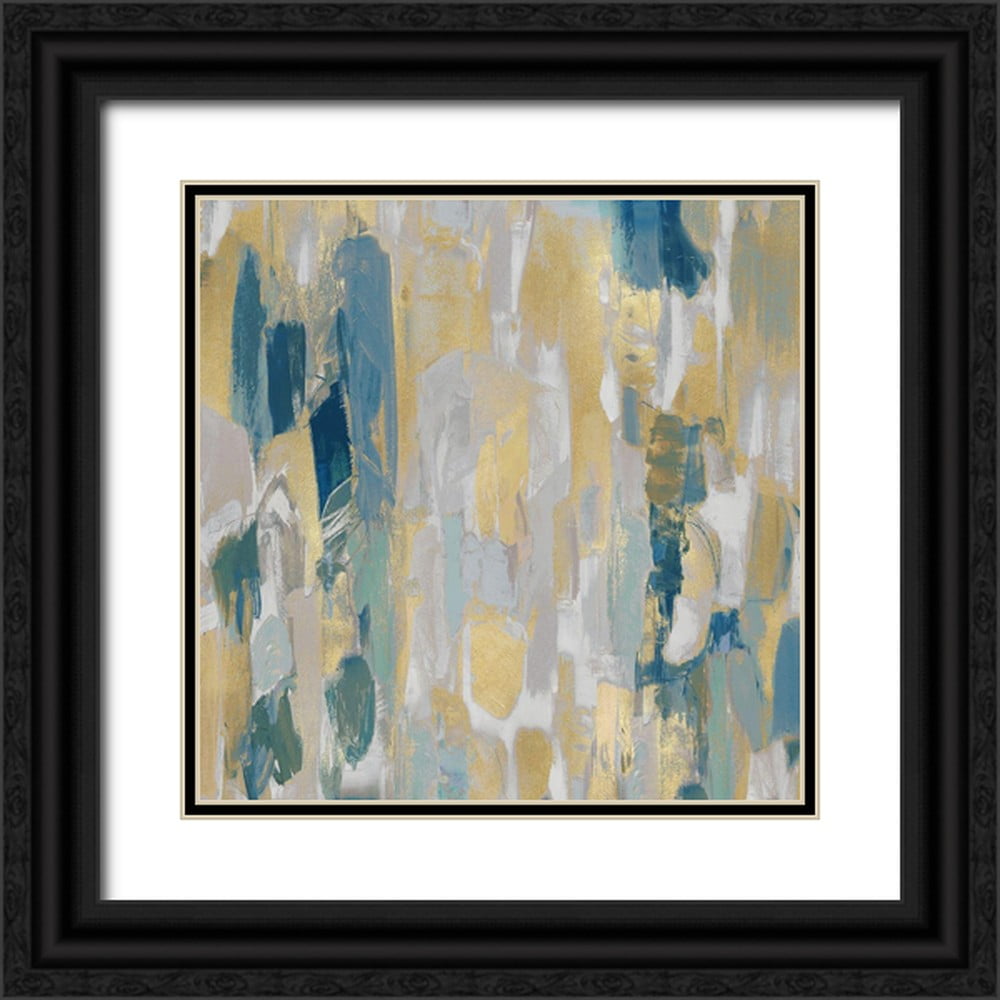 Martin, Jennifer 26x26 Black Ornate Wood Framed with Double Matting ...