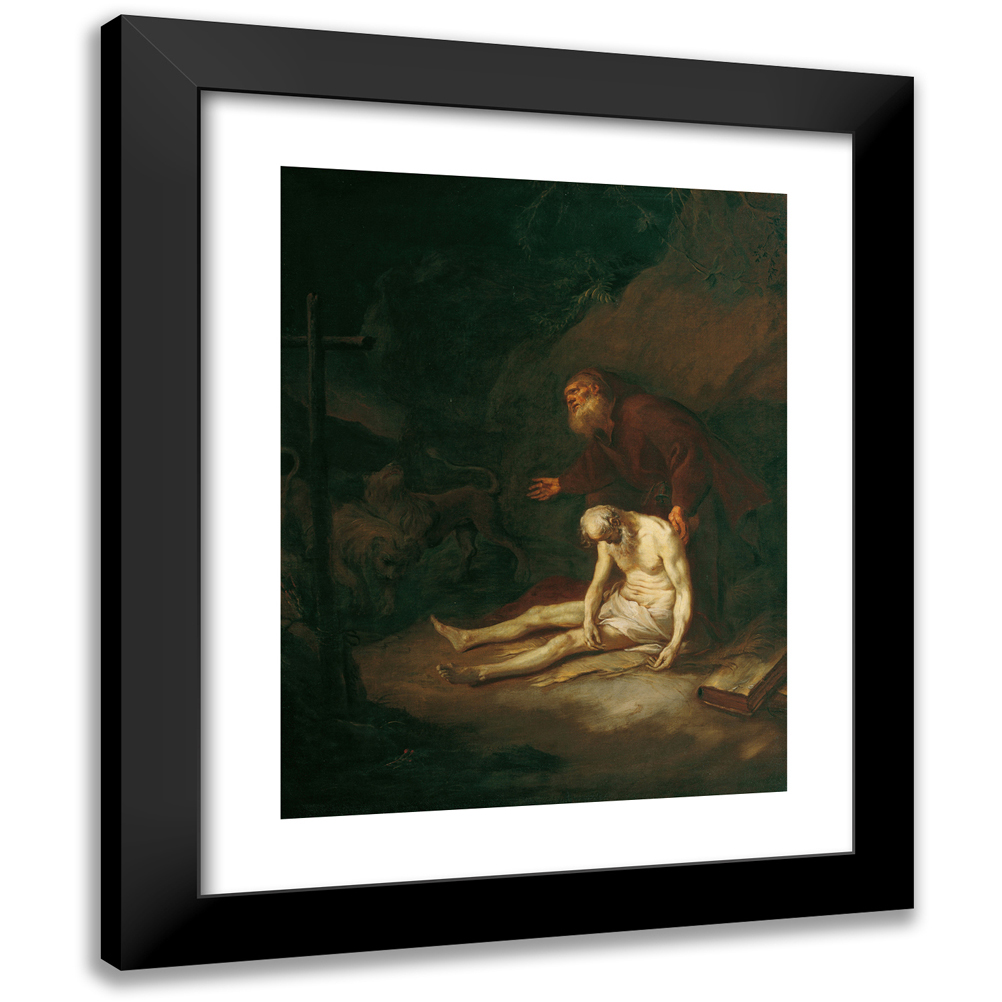 Martin Johann Schmidt 15x18 Black Modern Framed Museum Art Print Titled ...