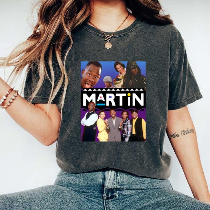 Martin Lawrence & The Crew TV Show Sitcom 90s Jersey Style Fan Merch ...