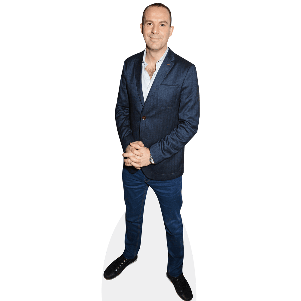 Martin Lewis (Blue Suit) Lifesize Cardboard Cutout Standee - Walmart.com