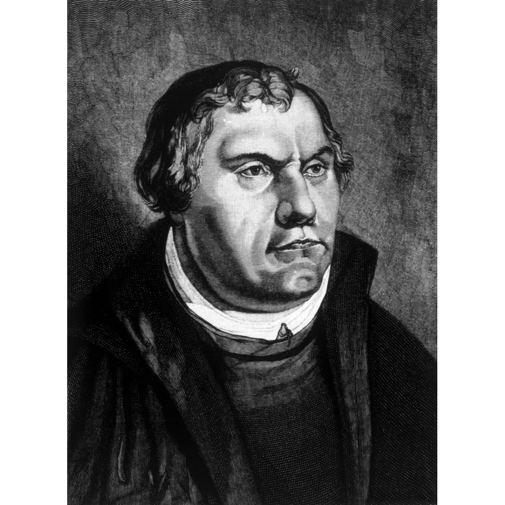 Martin Luther History Poster Print - Walmart.com