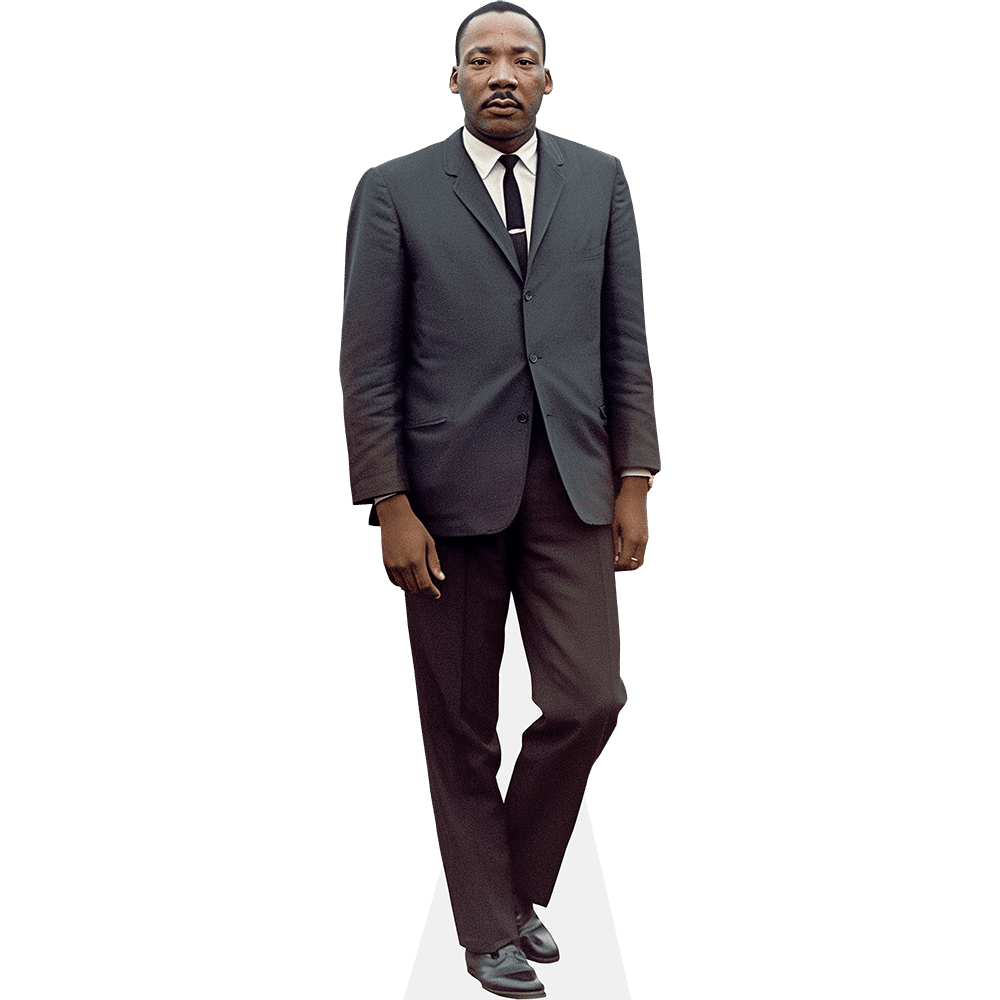 Martin Luther King (Dark Suit) Lifesize Cardboard Cutout Standee ...