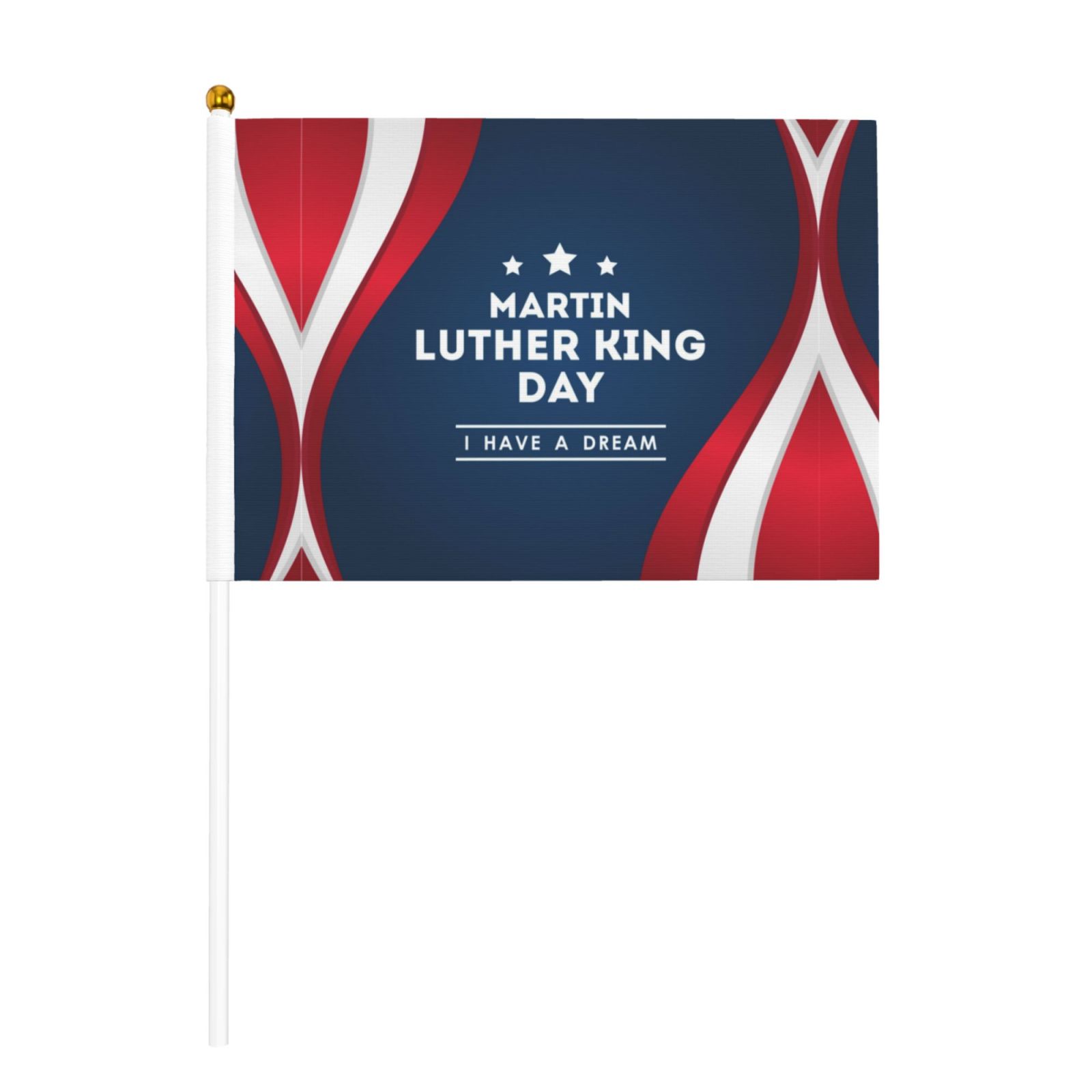 Martin Luther King Day 2025 Flag Small Mini Hand Held Flags Small ...