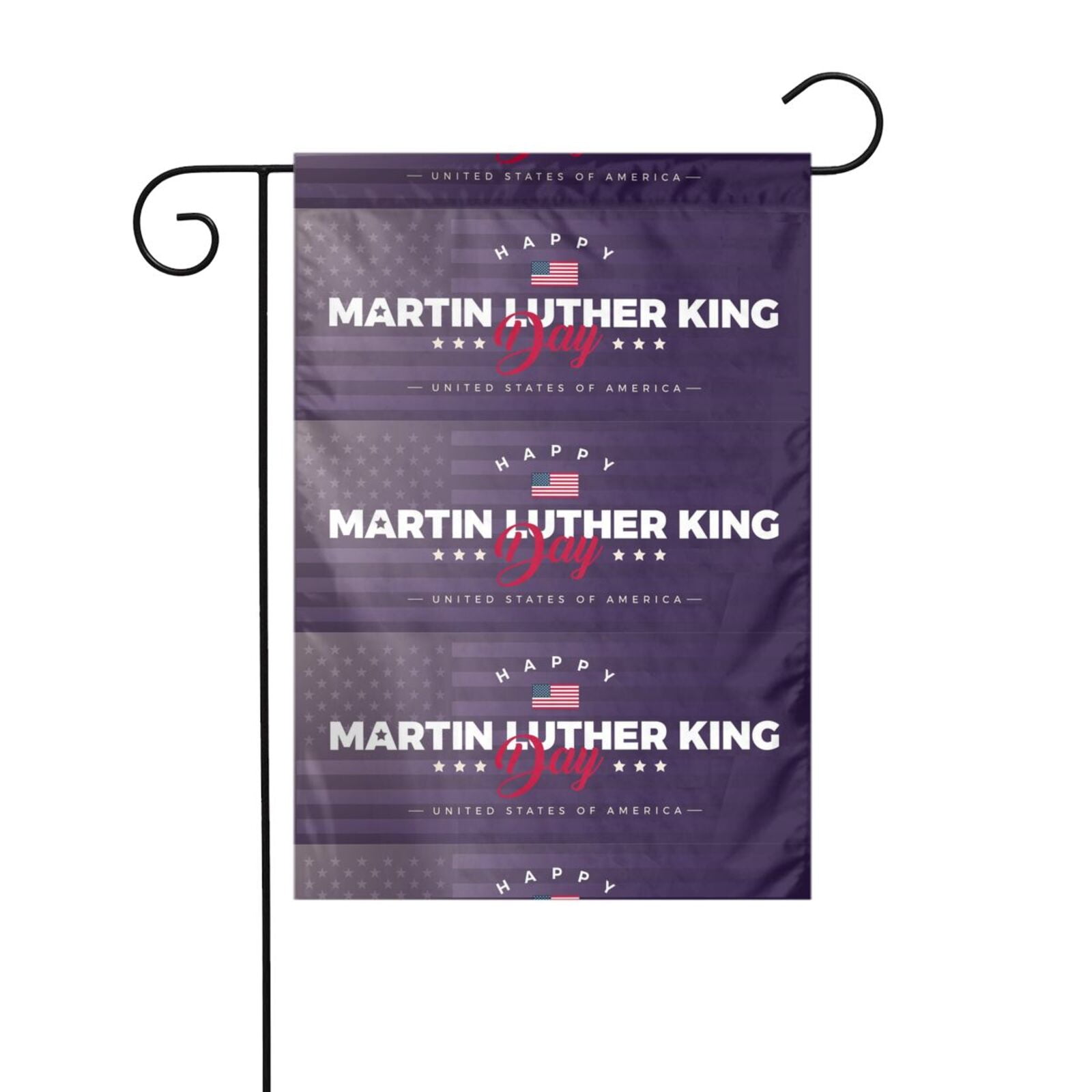 Martin Luther King Day 2025 Garden Flag Double Sided Yard Banner Flags ...