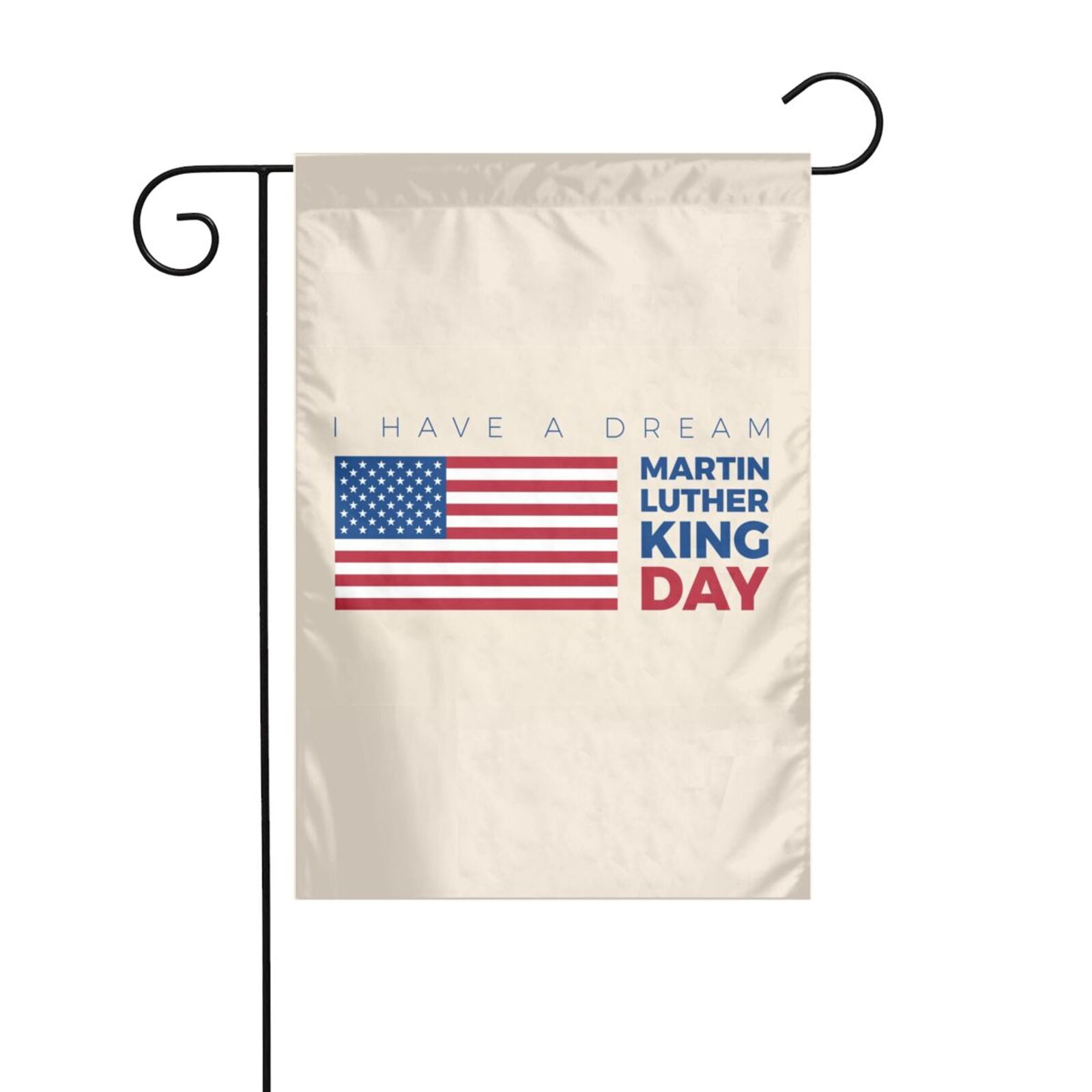 Martin Luther King Day 2025 Garden Flag Double Sided Yard Banner Flags ...
