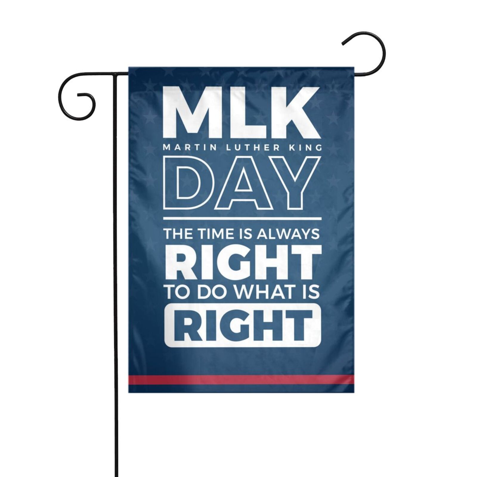 Martin Luther King Day 2025 Garden Flag Double Sided Yard Banner Flags ...