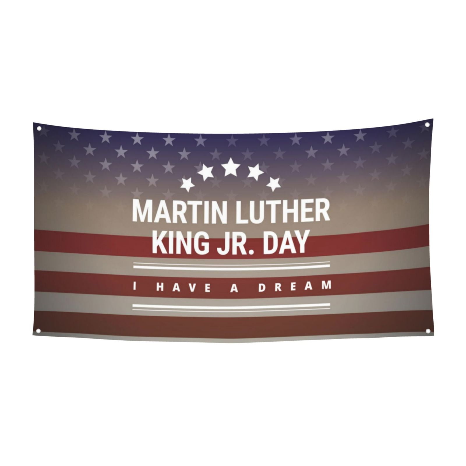 Martin Luther King Day Banner Backdrop Porch Sign 35 x 70 Inches ...