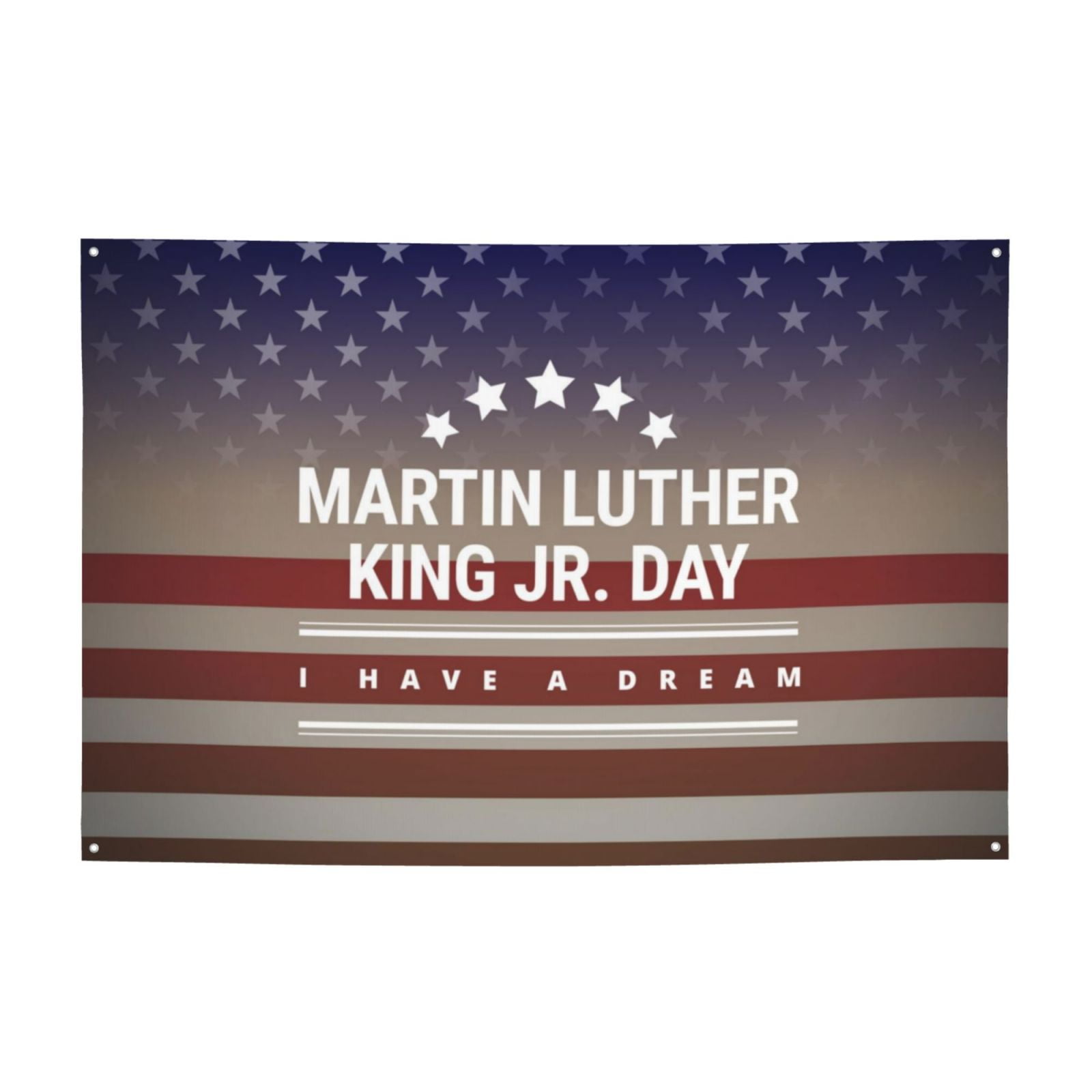 Martin Luther King Day Banner Backdrop Porch Sign 47 x 71 Inches ...