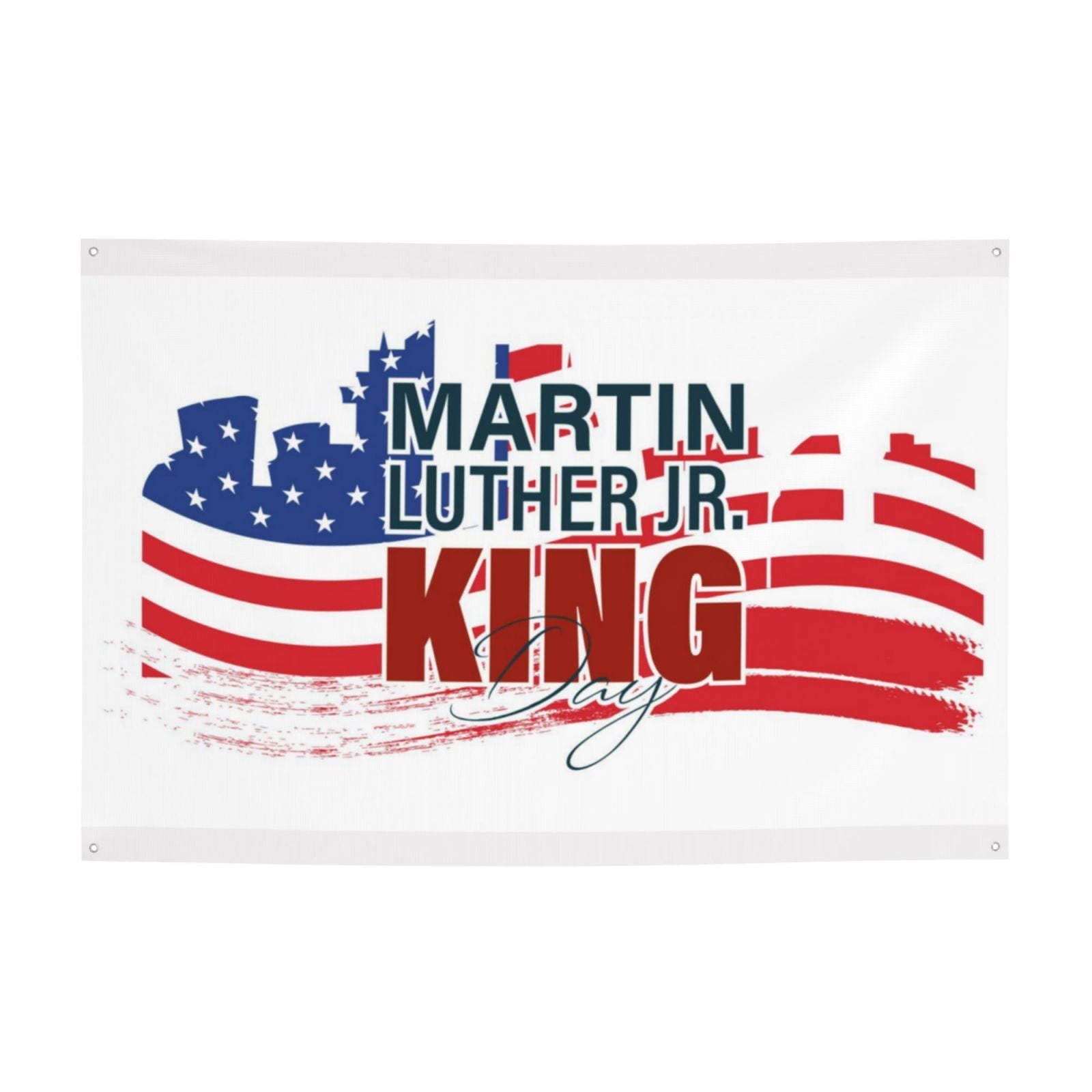 Martin Luther King Day Banner Backdrop Porch Sign 47 x 71 Inches ...