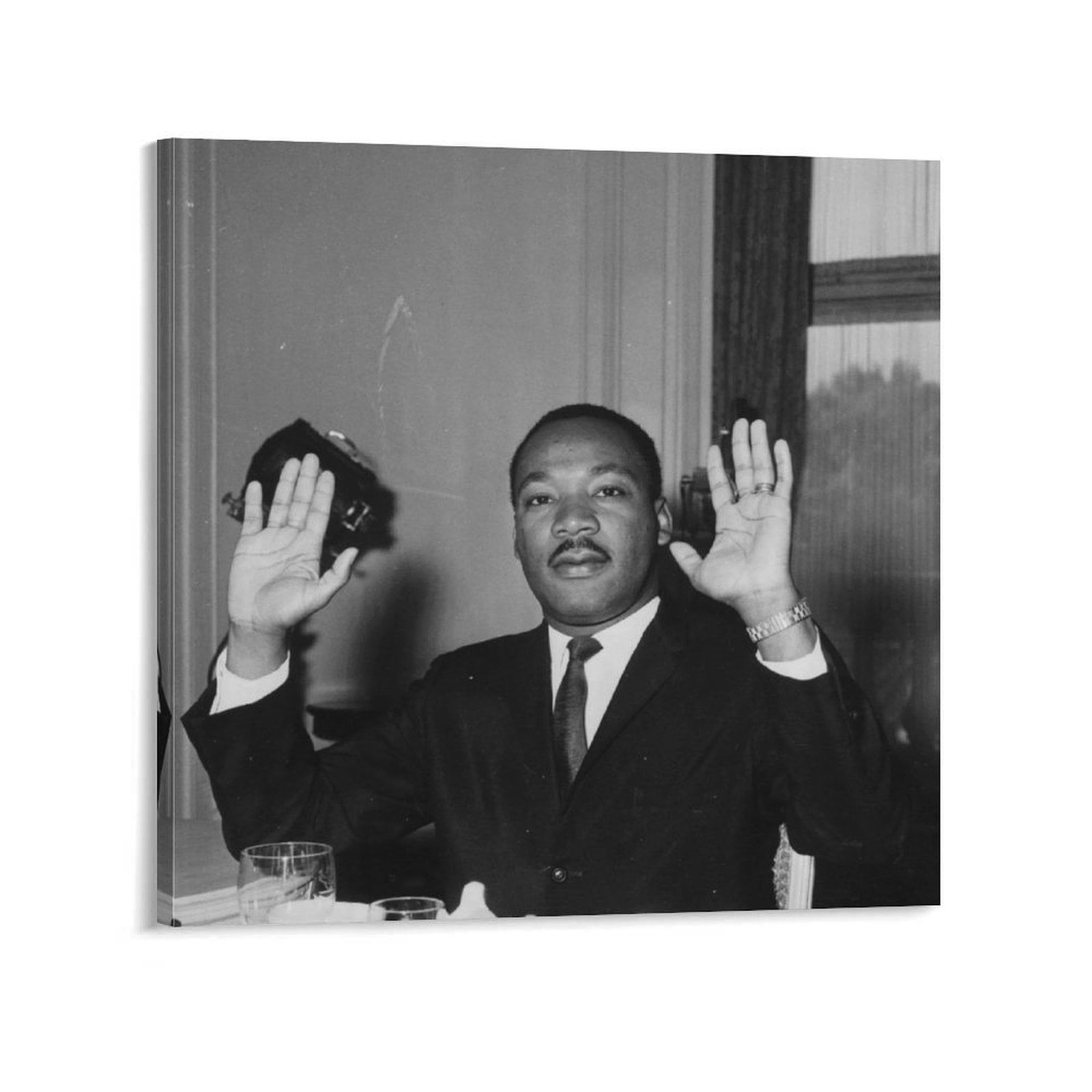 Martin Luther King Jr. Famous Poster Painting On Canvas Wall Art Poster ...