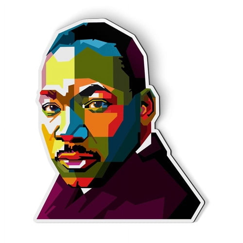 Martin Luther King Jr. MLK - 5.5" Magnet for Car Locker Refrigerator ...