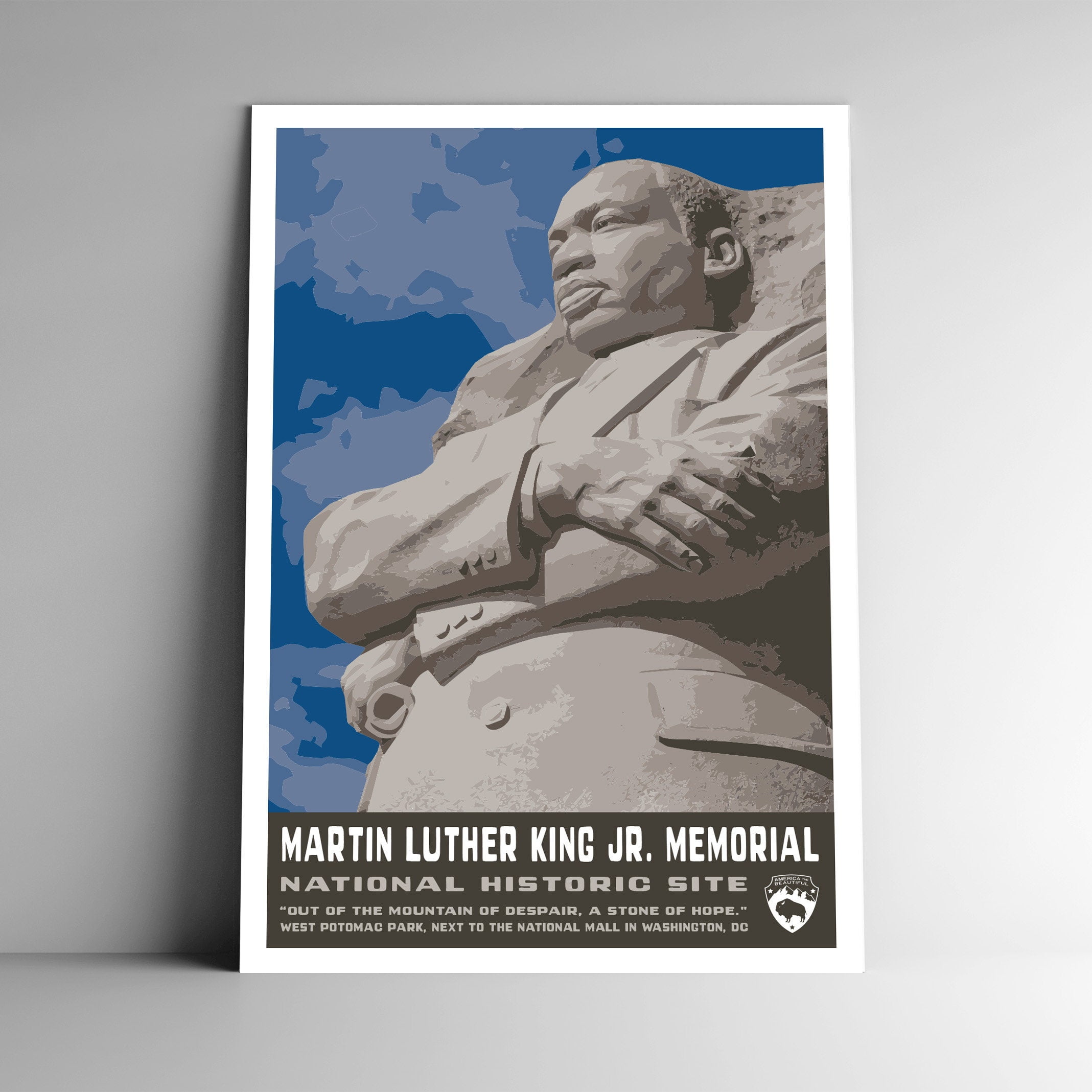 Martin Luther King Jr. Memorial National Historic Site Travel Poster ...