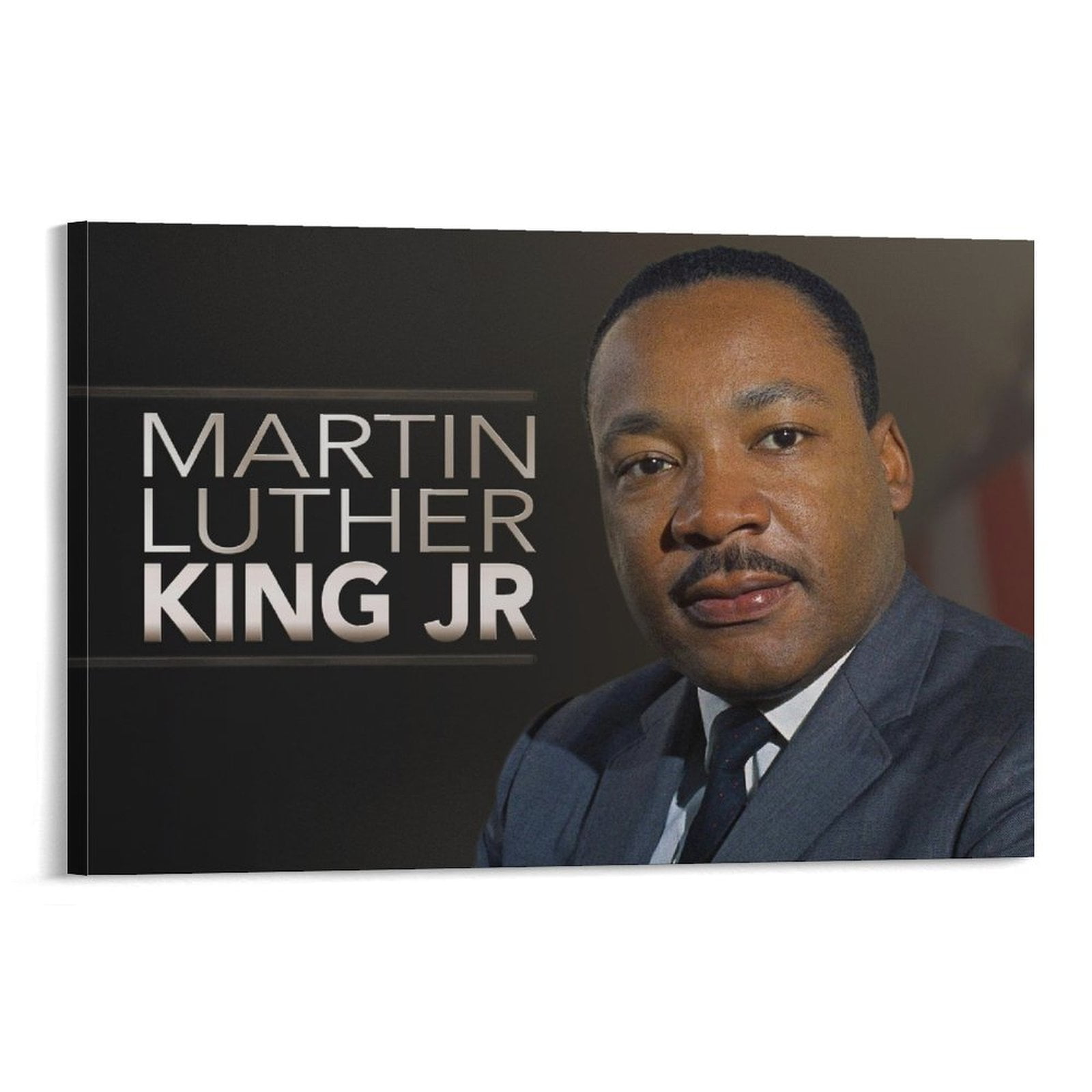 Martin Luther King Jr. Poster American Picture Print Canvas Poster Wall ...