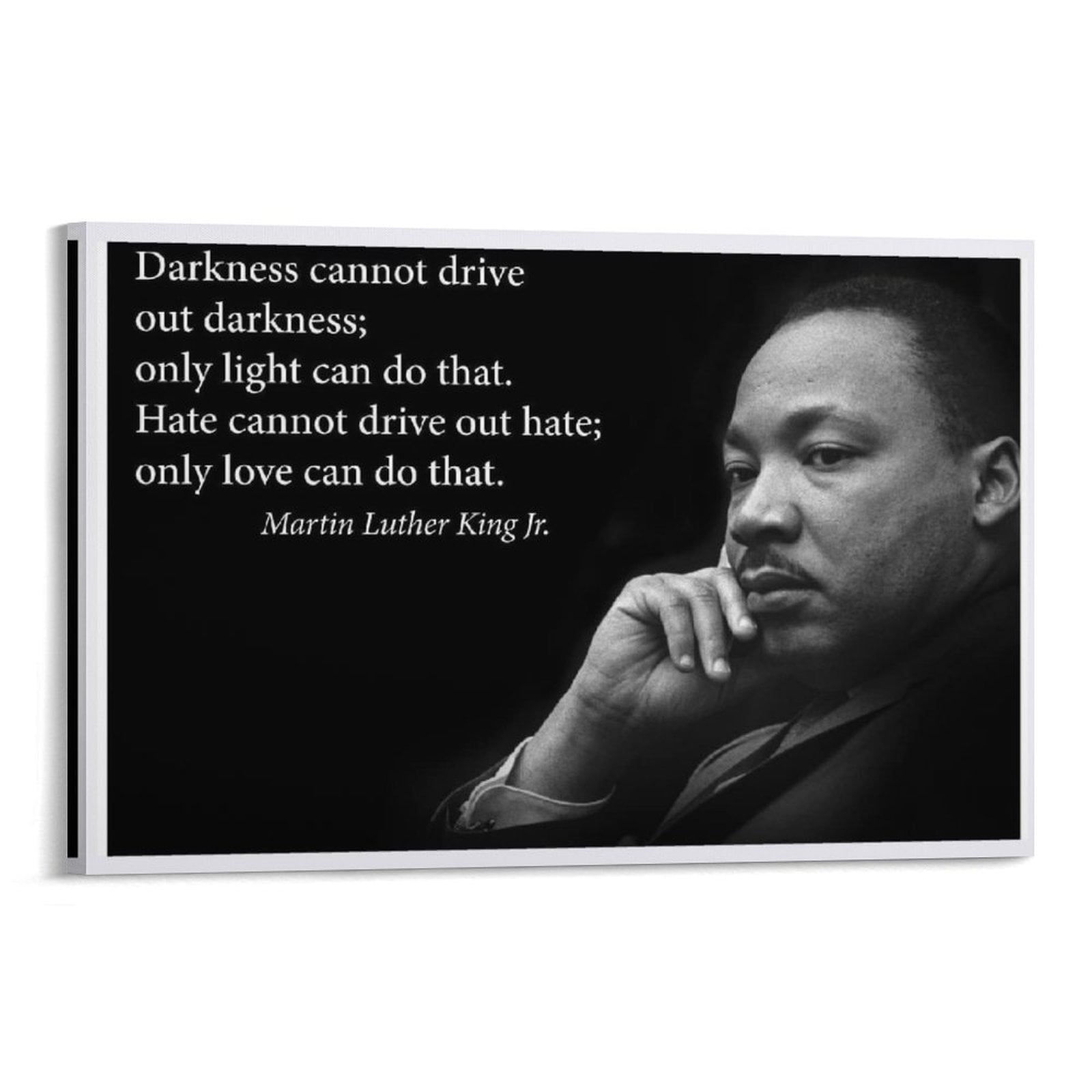 Martin Luther King Jr. Poster Famous Inspirational Quote Picture Print ...