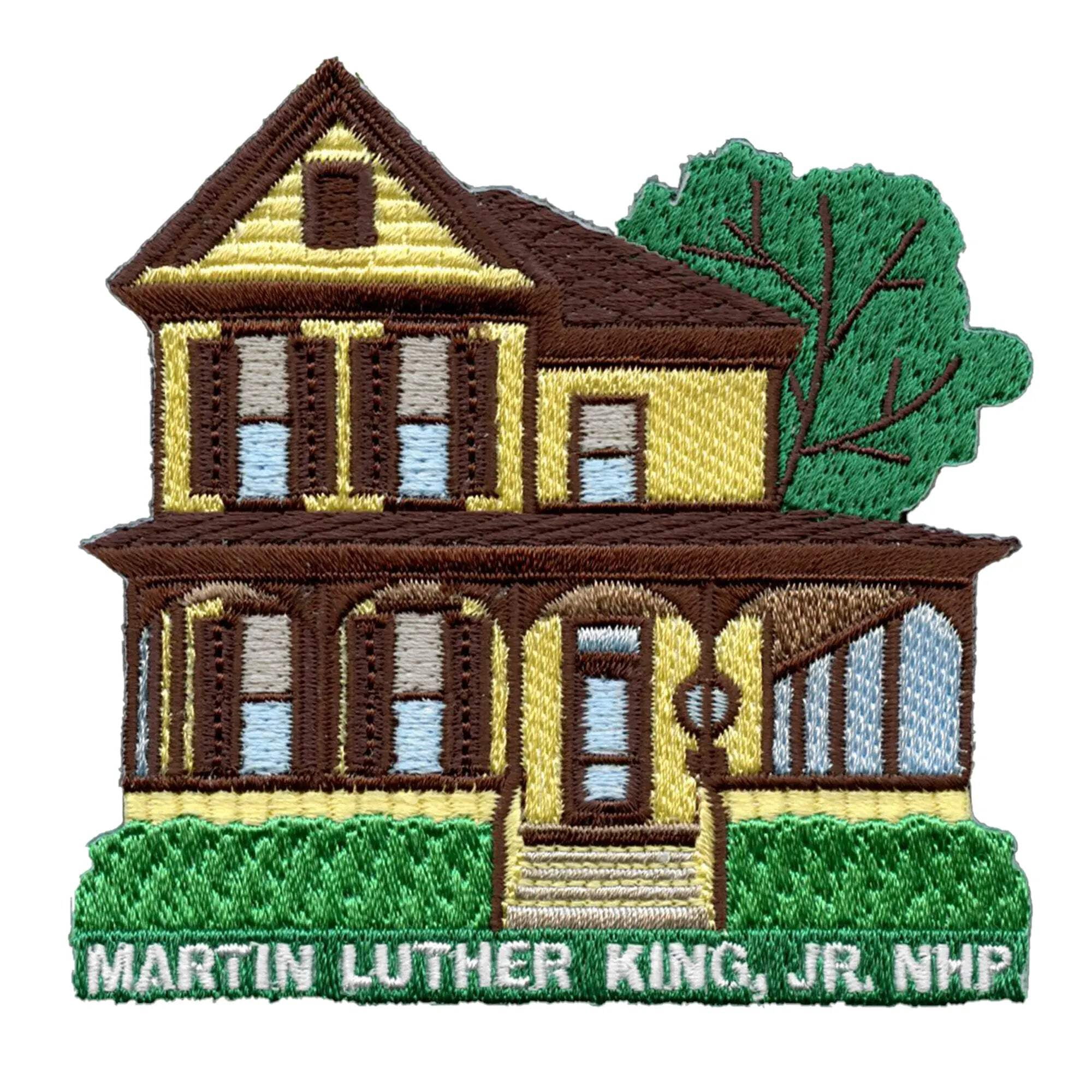 Martin Luther King Jr's House Patch Atlanta Georgia Travel Embroidered ...