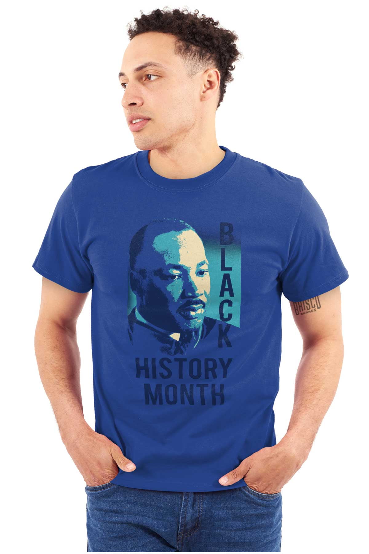 Martin Luther King MLK Black History Men's Graphic T Shirt Tees Brisco ...