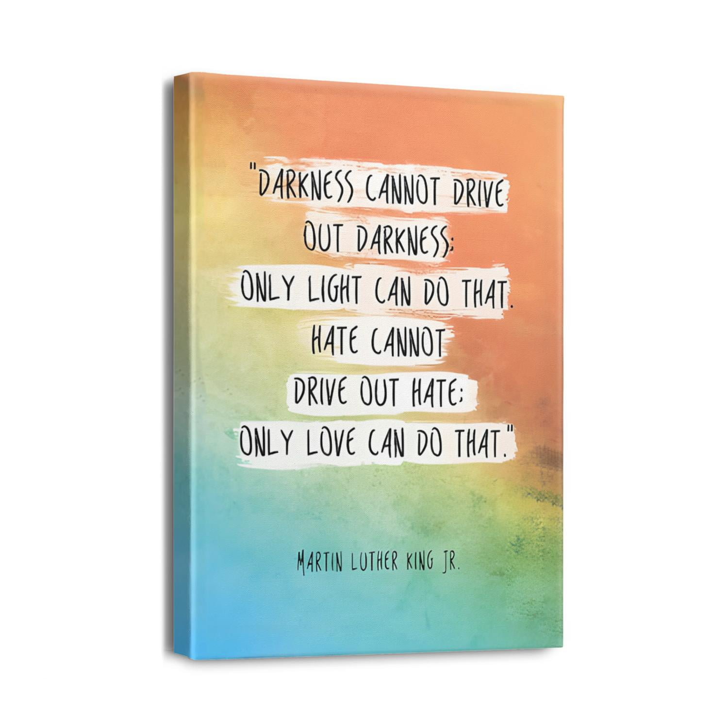 Martin Luther King Poem Inspirational Quotes Wall Art Bathroom Pictures ...