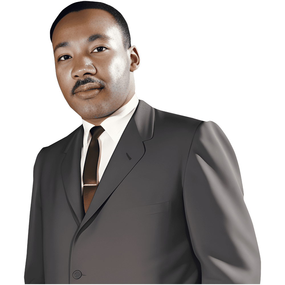 Martin Luther King (Suit) Half Body Buddy Cutout - Walmart.com