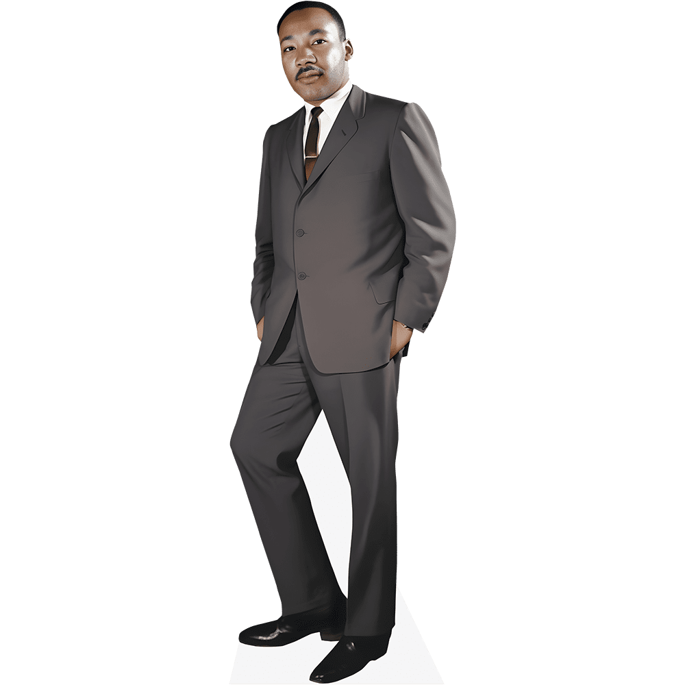 Martin Luther King (Suit) Lifesize Cardboard Cutout Standee - Walmart.com