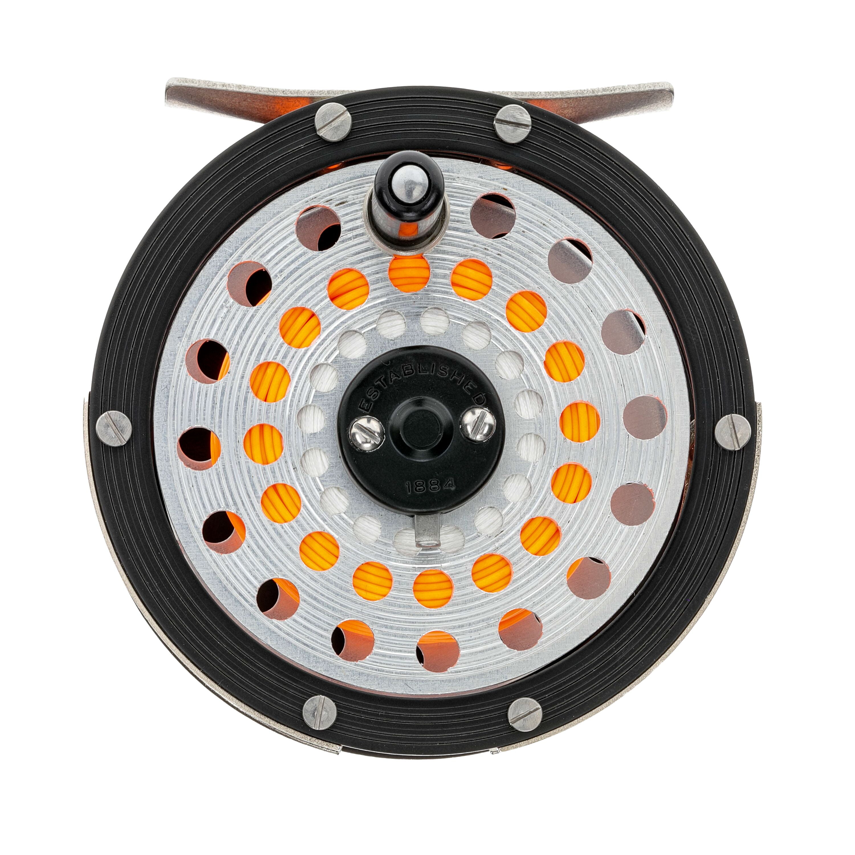 Martin 67R Fly Fishing Reel, Single Action with 6-Weight Line, Brown ...