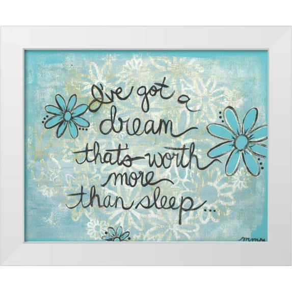 Martin, Monica 14x12 White Modern Wood Framed Museum Art Print Titled ...
