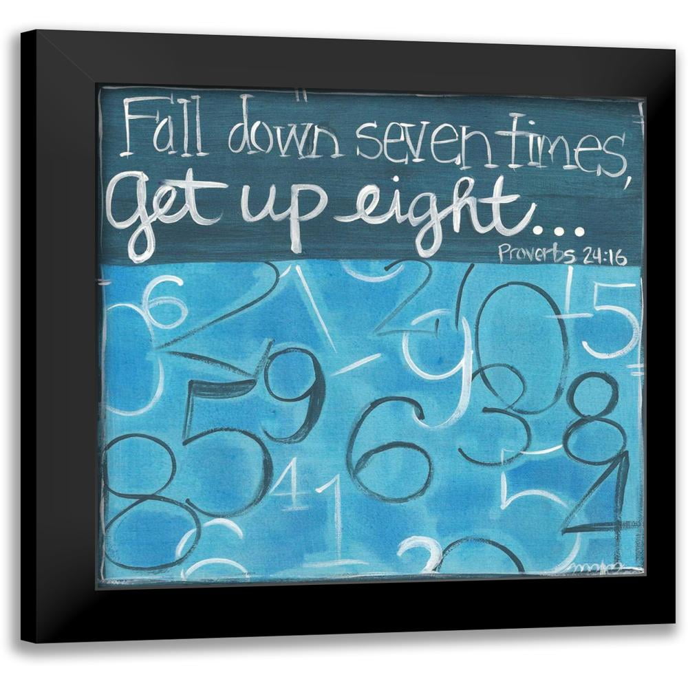 Martin, Monica 15x15 Black Modern Framed Museum Art Print Titled - Fall ...