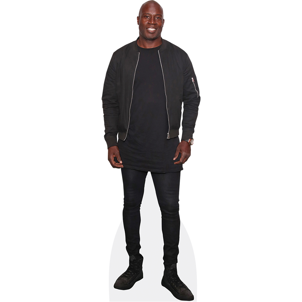 Martin Offiah (Black Outfit) Life Size Cutout. Standee. - Walmart.com