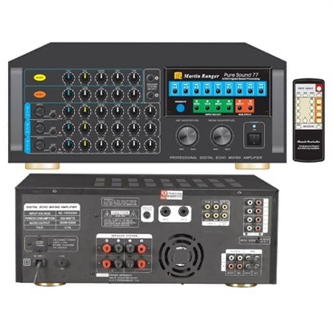 Martin Ranger Pure Sound 77 1000W Digital Echo Mixing Amplifier with A ...