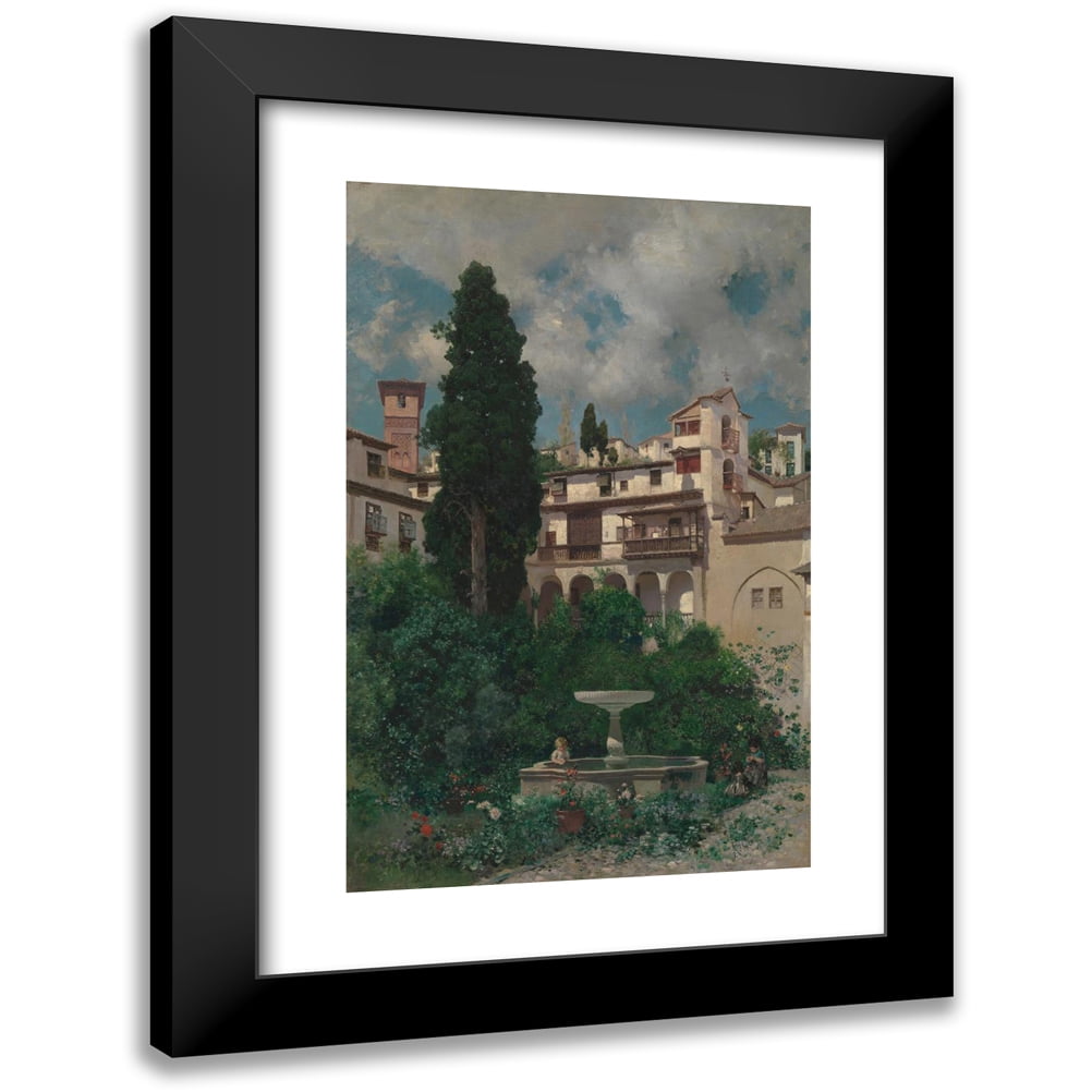 Martin Rico y Ortega 17x24 Black Modern Framed Museum Art Print Titled ...