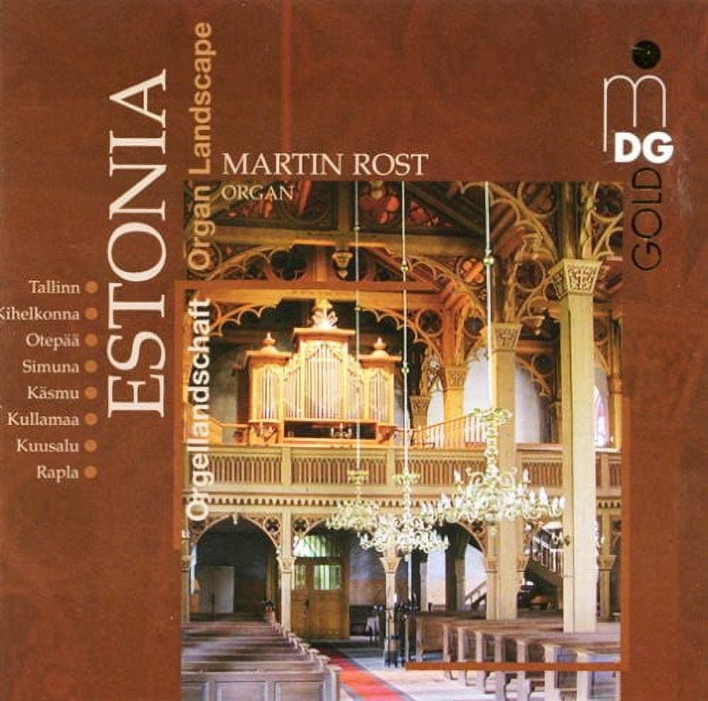 Martin Rost - Estonia: Organ Landscape - Music & Performance - CD ...