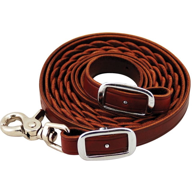 Martin Saddlery 3 Plait Latigo Rope Rein 5/8x7 1/2 - Walmart Business ...