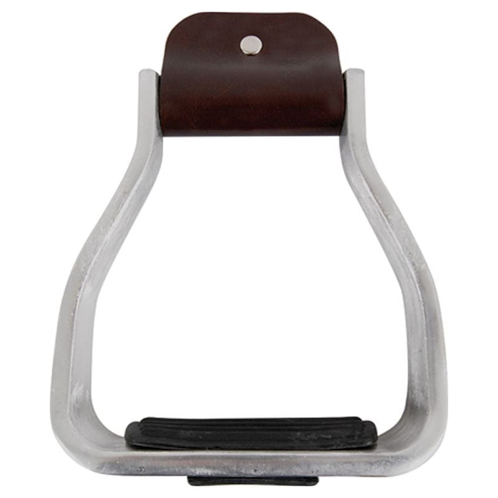 Martin Saddlery Stirrup 2 in Aluminum Wide - Walmart.com