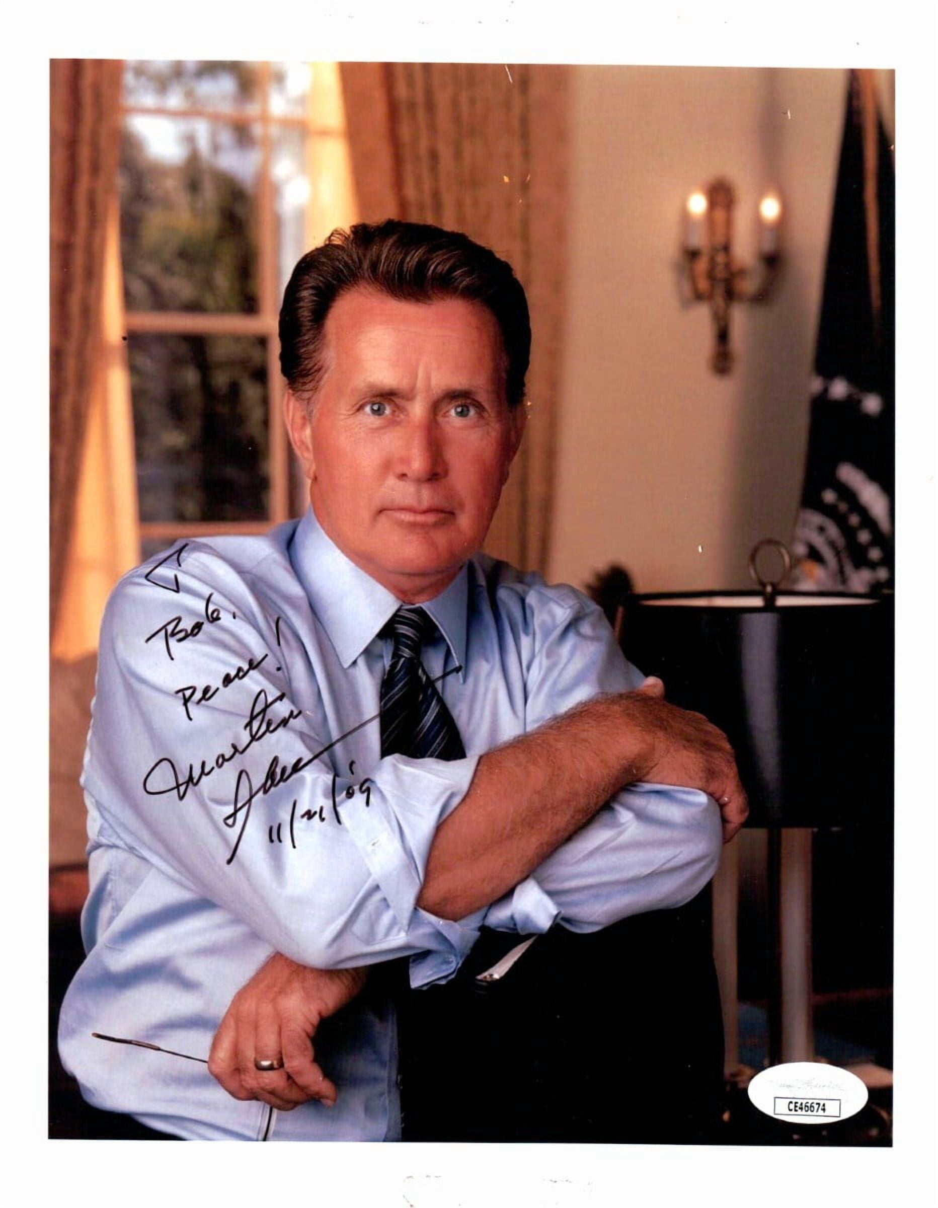 Martin Sheen Signed Autographed 8X10 Photo The West Wing JSA CE46674 ...