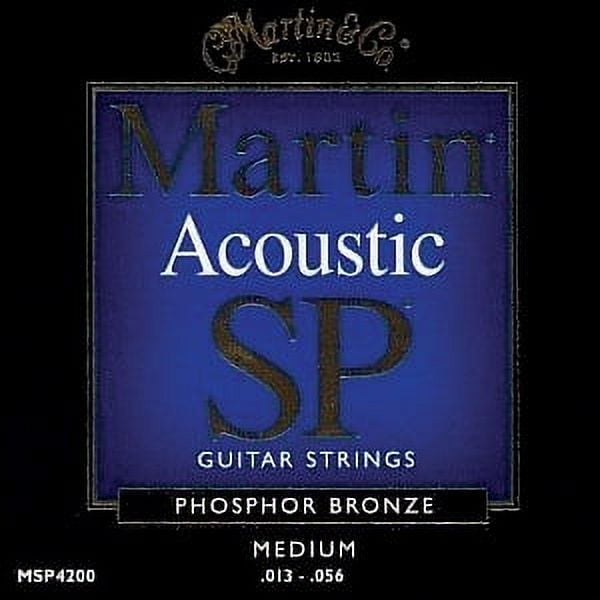 Martin Sp Series Phosphor Bronze Medium Gauge Acoustic Strings ...