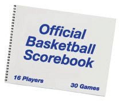 Martin Sports Basketball Scorebook - 30 Games & 16 Players per Team ...