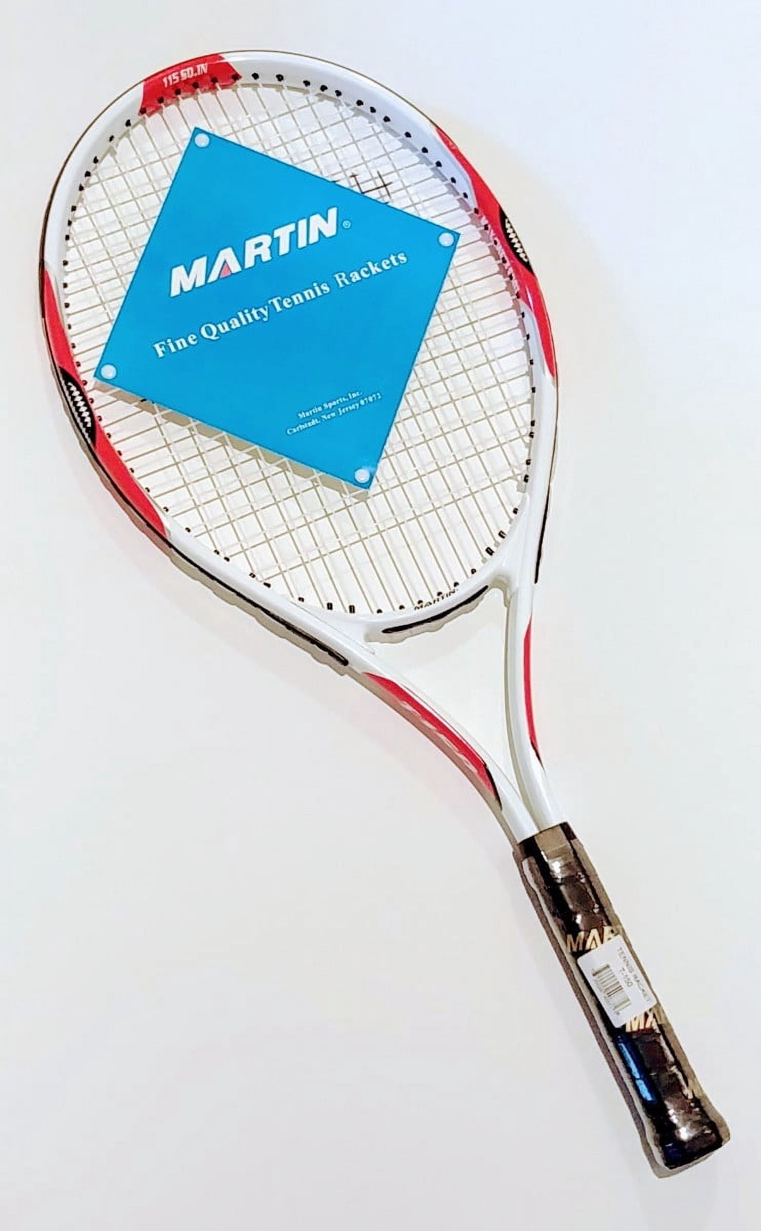 Martin Sports T150 Adult Tennis Racket, Supersized 115 sq. in. Head ...