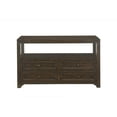 Martin Svensson Home Lisbon Sofa Console Table, Dark Mocha - Walmart.com
