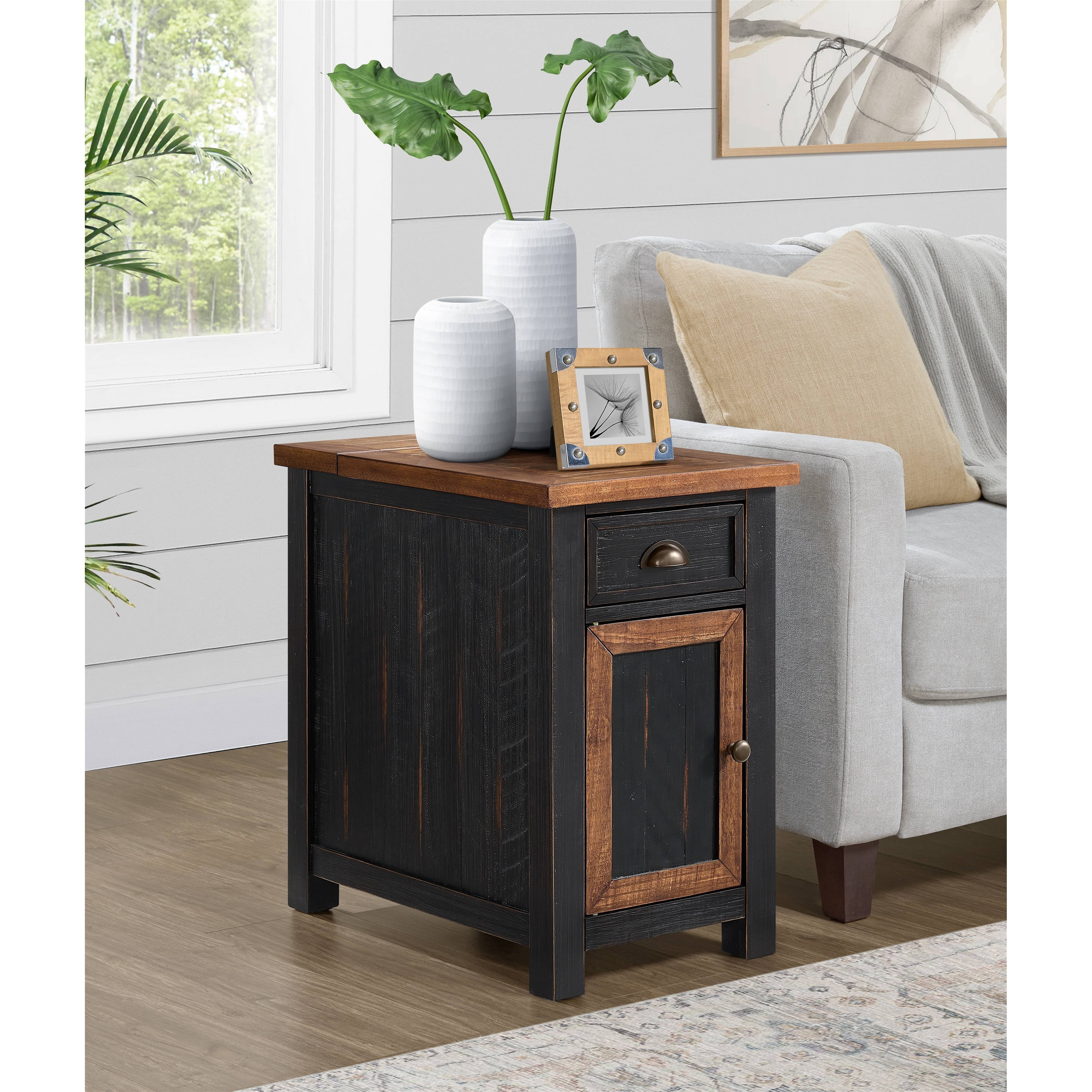 Martin Svensson Home Monterey Solid Wood Chairside End Table with ...
