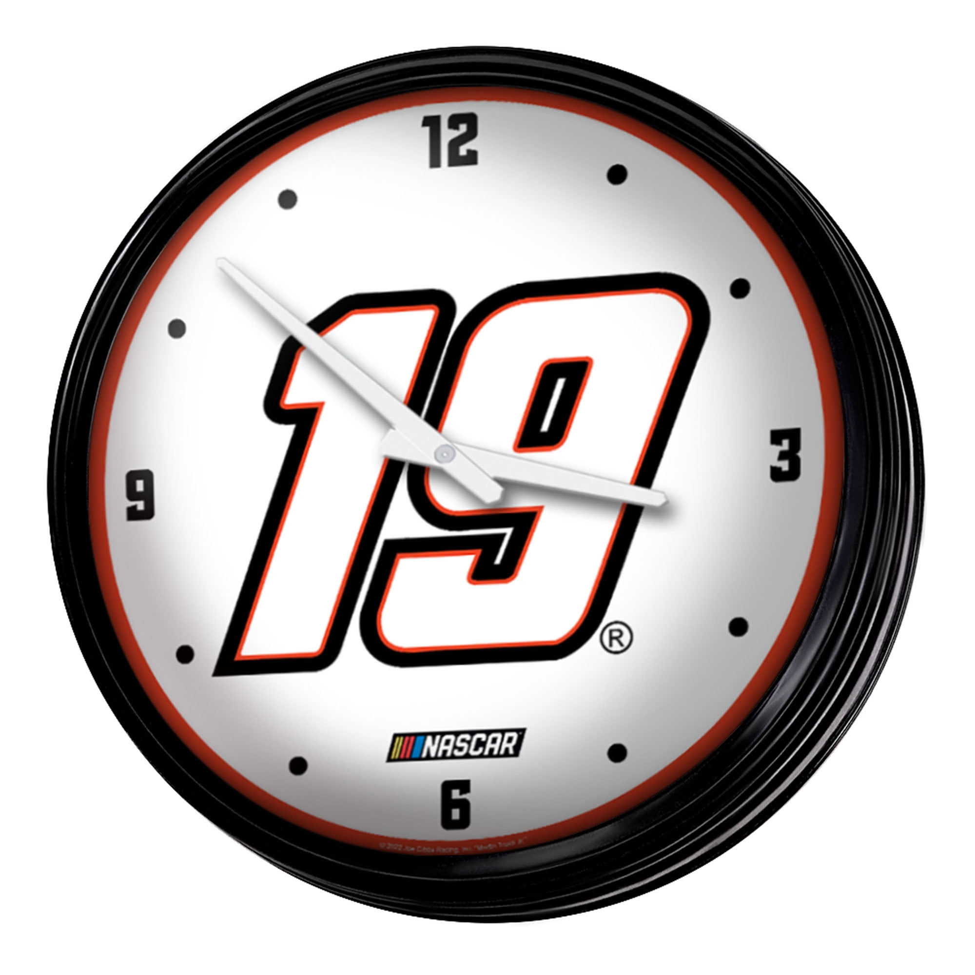 Martin Truex Jr 18.5" Retro Lighted Wall Clock - Walmart.com