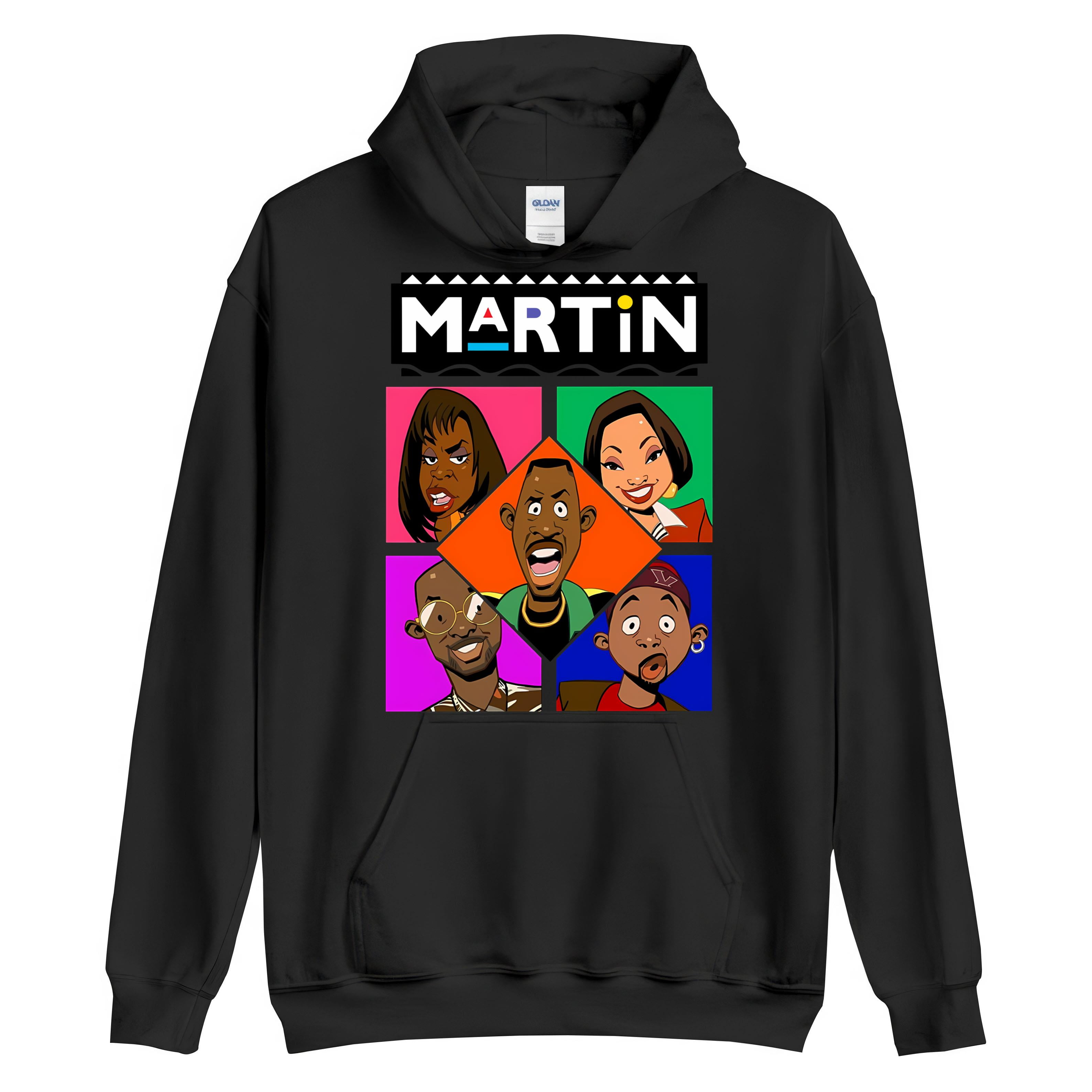 Martin Tv Show sitcom Martin Lawrence 1992 t-shirt-TH37603 - Walmart.com