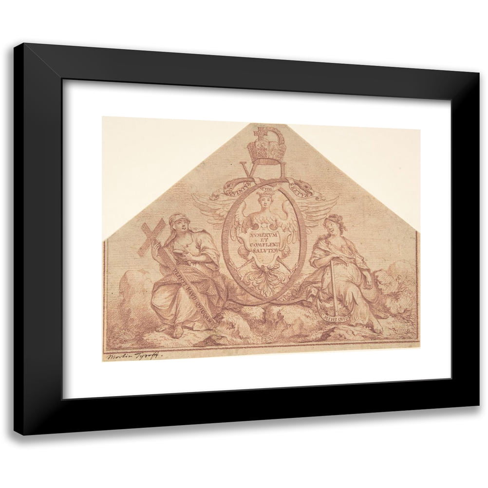 Martin Tyroff 18x15 Black Modern Framed Museum Art Print Titled ...