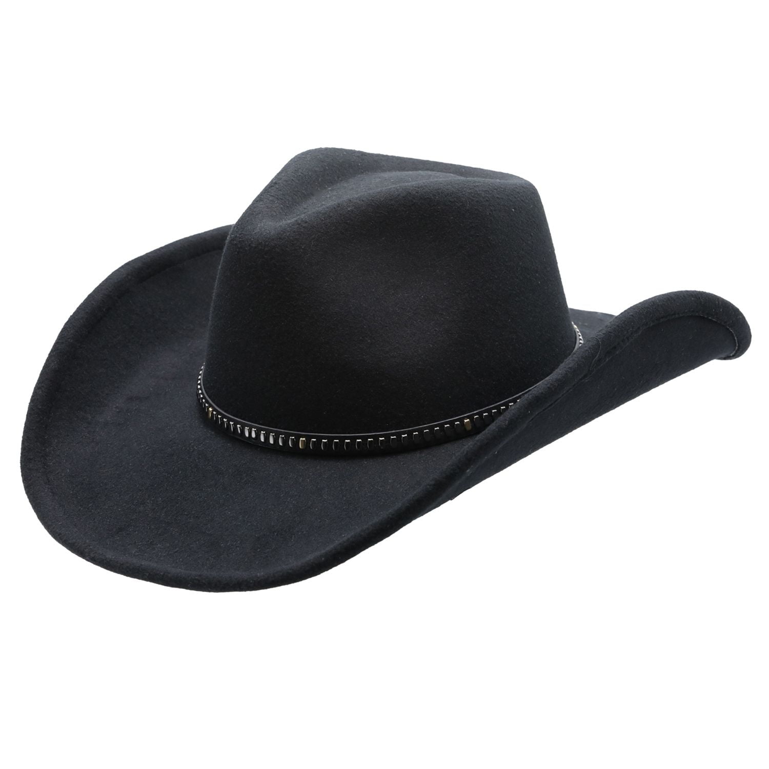 Martin Ultra Poly Felt Studded Western Drifter Hat - Walmart.com