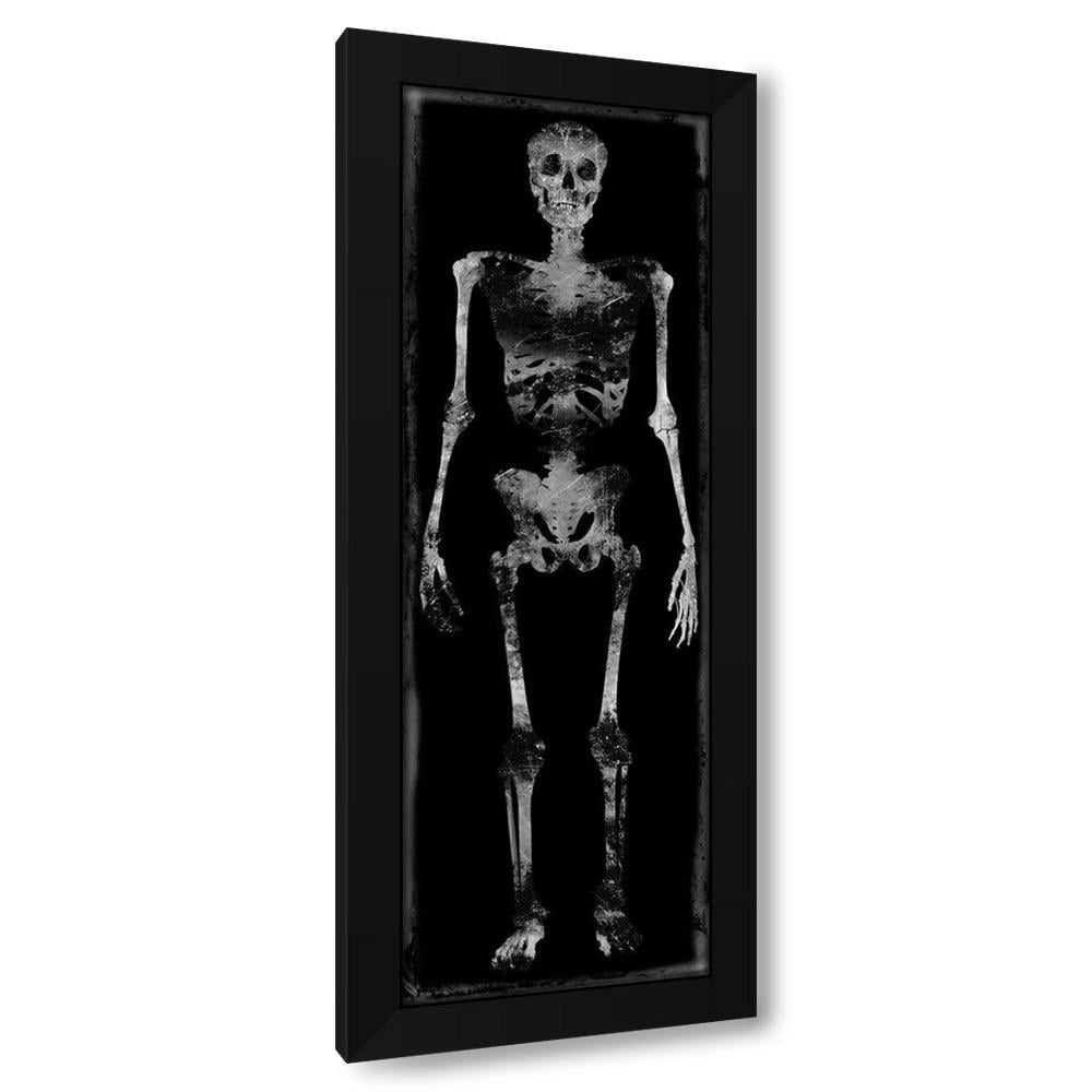 Martin Wagner 13x32 Black Modern Wood Framed Wall Art Titled - Skeleton ...