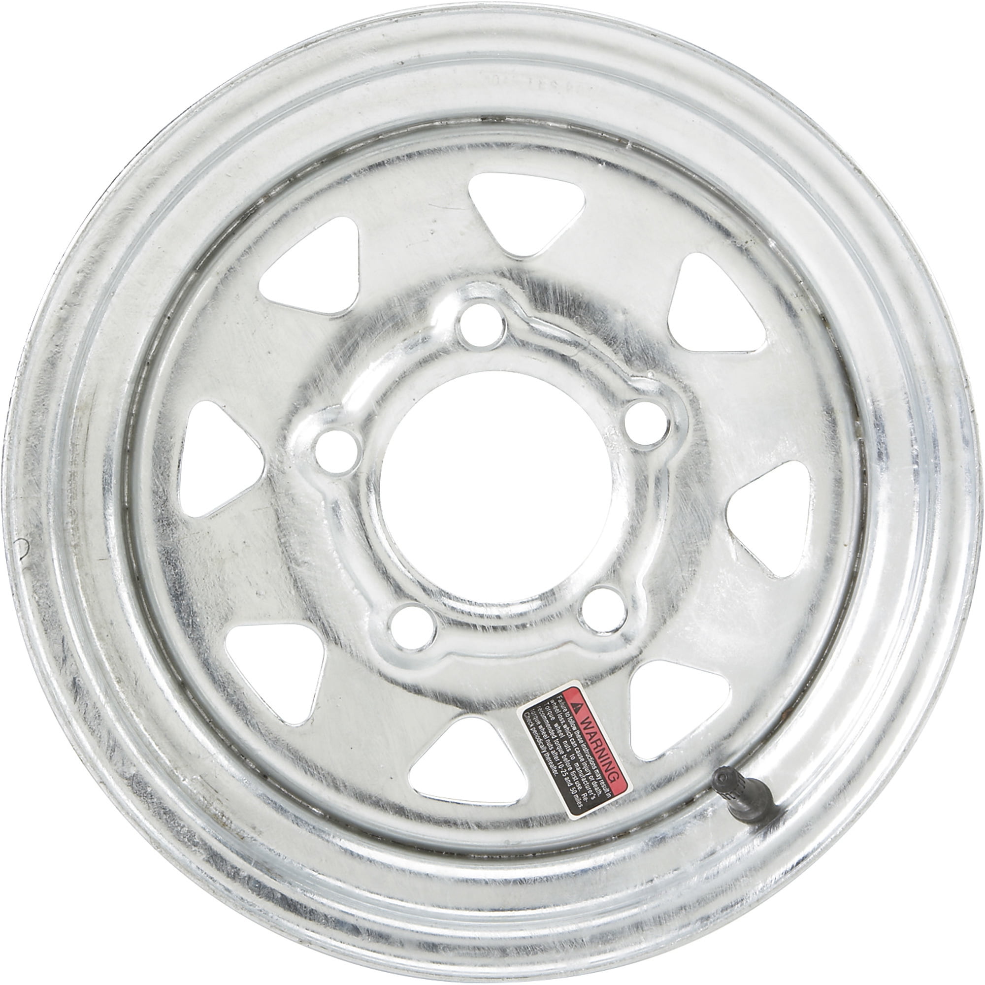 Martin Wheel 12in. Spoked Trailer Tire Wheel, Rim Only, Fits Tire Sizes ...