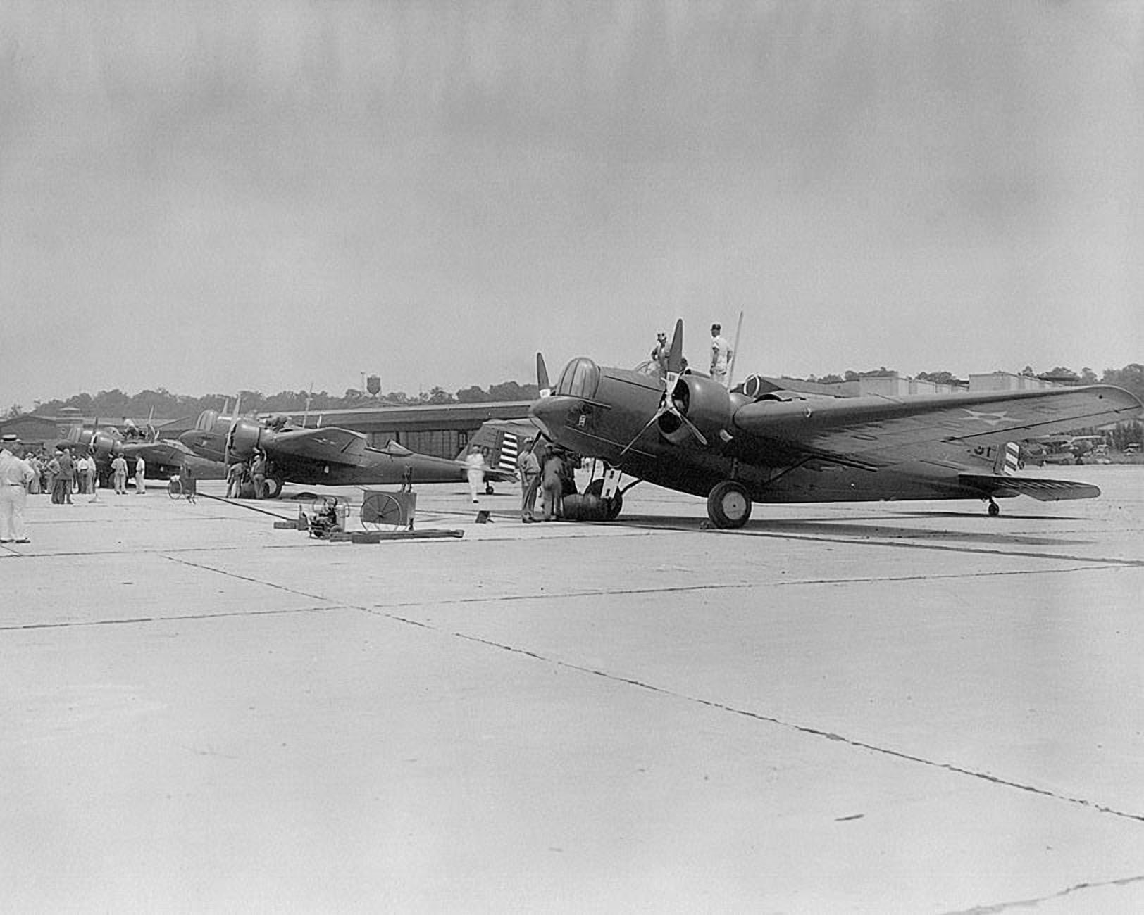 Martin YB-10 / B-10 Bomber - 20x30 Inch Laminated Aviation Poster ...