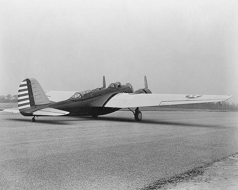 Martin YB-10 / B-10 Bomber Aircraft on Ramp - 12x18 Inch Laminated ...